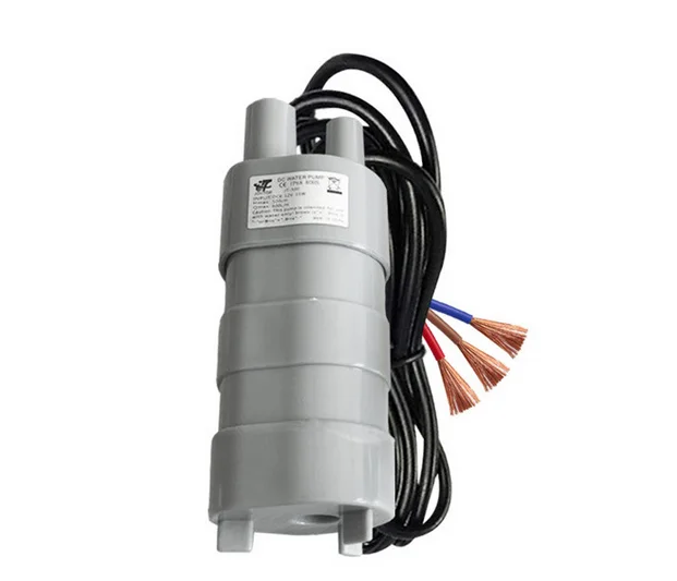 Water Pump 12Volt 1.2A 5M 14L/Min 600L/H for Solar Aquarium Three Core Micro Submersible Motor ...