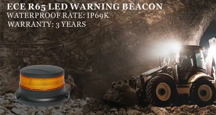 24 W Safety LED Warning Beacon for Agricultural Equipment