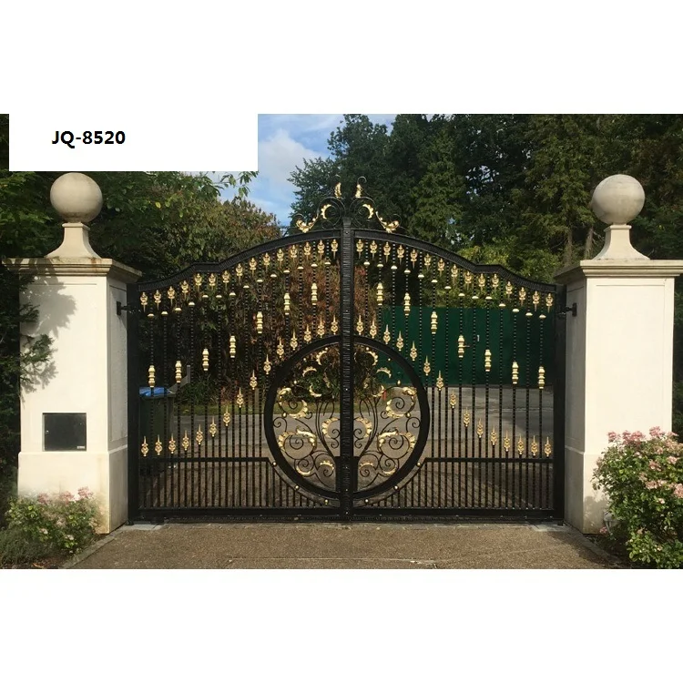 Chinese Pedestrian Cheaper Used Metal Farm Modern Steel Gate Design ...