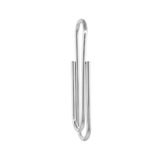 Office Supplies Plating Nickel Paper Clips - 100pcs Metal