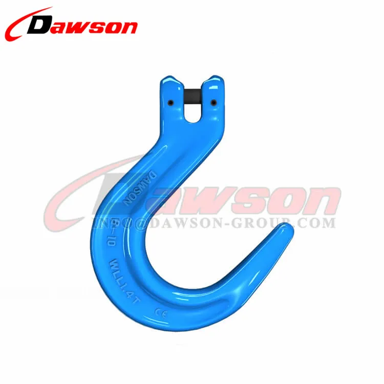 G100 / Grade 100 Forged Alloy Steel Clevis Foundry Hook,Large Opening ...