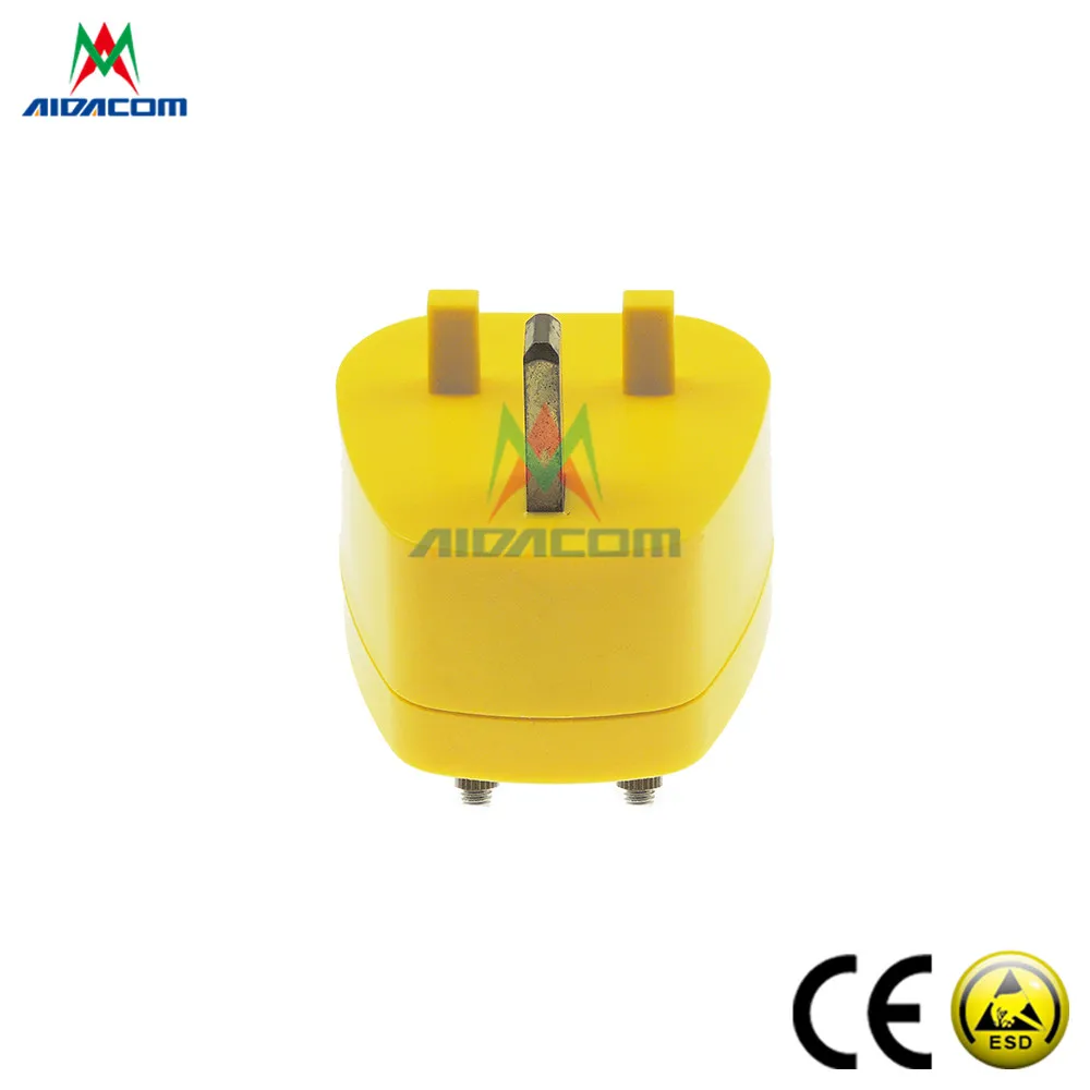 Hot Sell Uk Esd Bonding Plug With 2*10mm Stud And 1*5 M Posts,1 M ...