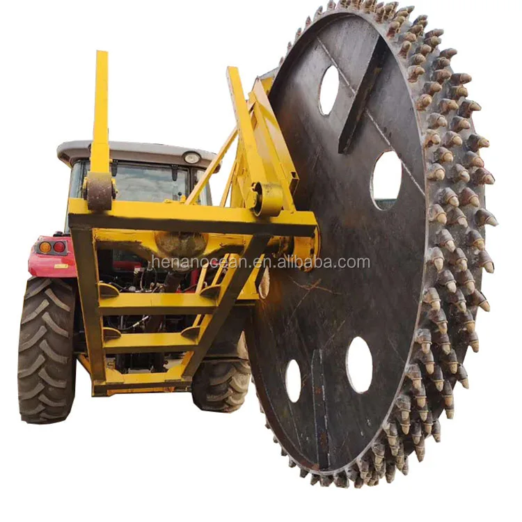 Efficient Wheel Asphalt Trencher - High Performance Ditch Digging