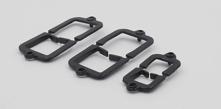 High Quality Nylon Square Snap Bushing Black Nylon Edging Wire Saddle ...