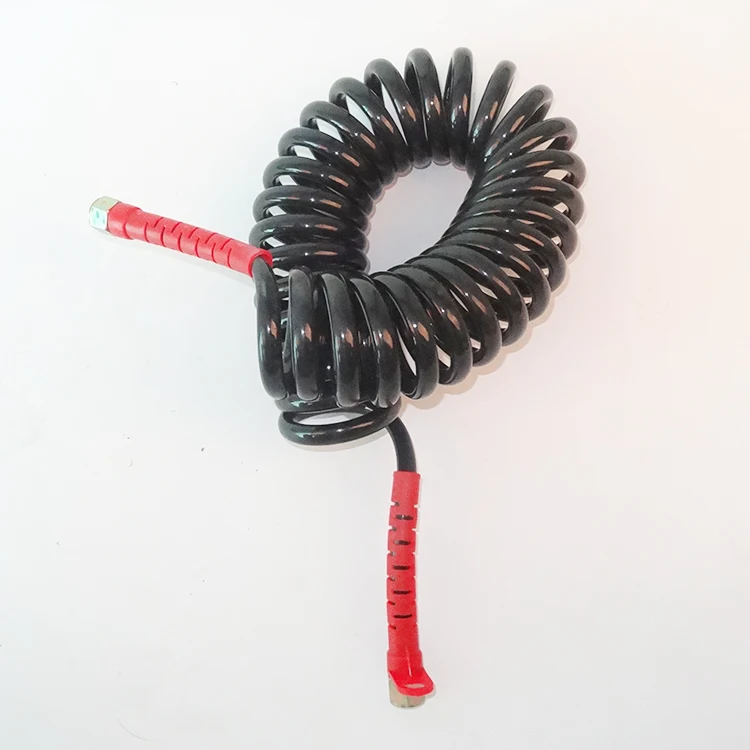 Trailer 28 Coiled Spring Pipe PA12 Pneumatic Spiral Hose