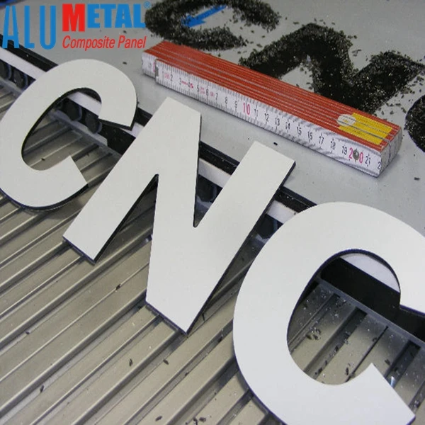 Alumetal Outdoor-Sign-Board-Alucobond-Panel-Price Signage Material ACP
