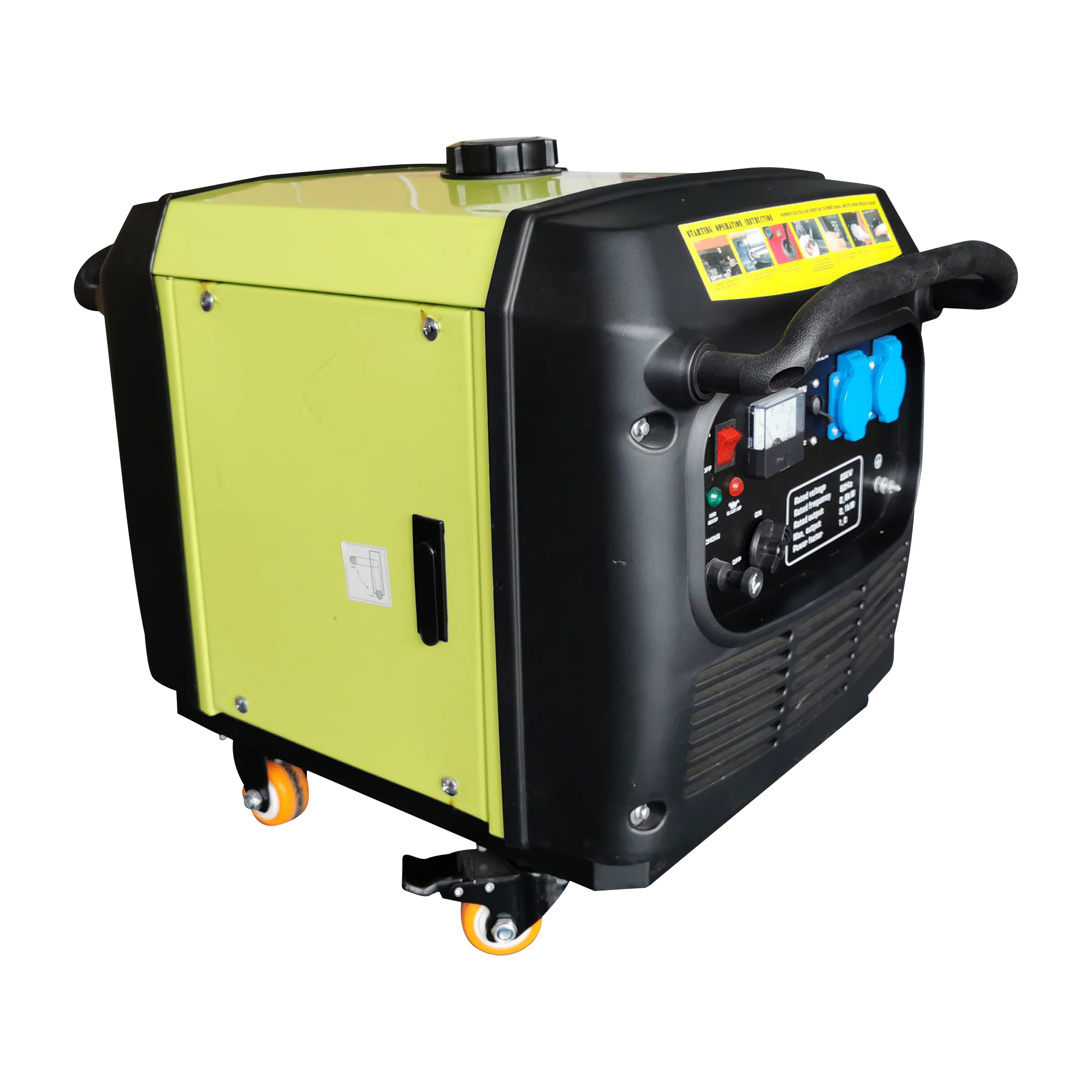 Portable 4kw Gasoline Inverter Generator For Ac 110v 220v 230v 240v ...