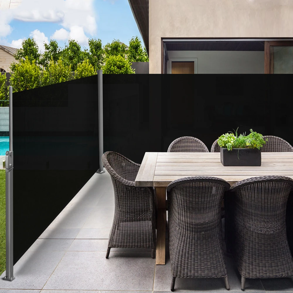 Side Screen Outdoor Balcony Awning Separator Folding Screen Side Awning ...