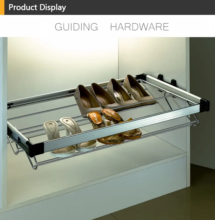 Wardrobe Accessories Pull Out Shoe Rack Cabinet - Modern