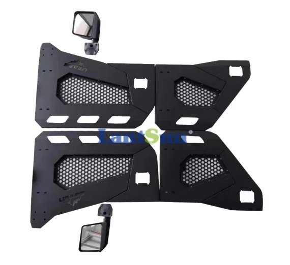 Lantsun J365 Half Door Tube Door for Jeep for wrangler JK 4 Door with ...