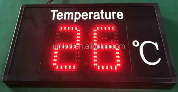 Digital Large Temperature LED Display Sign - Um-temp103