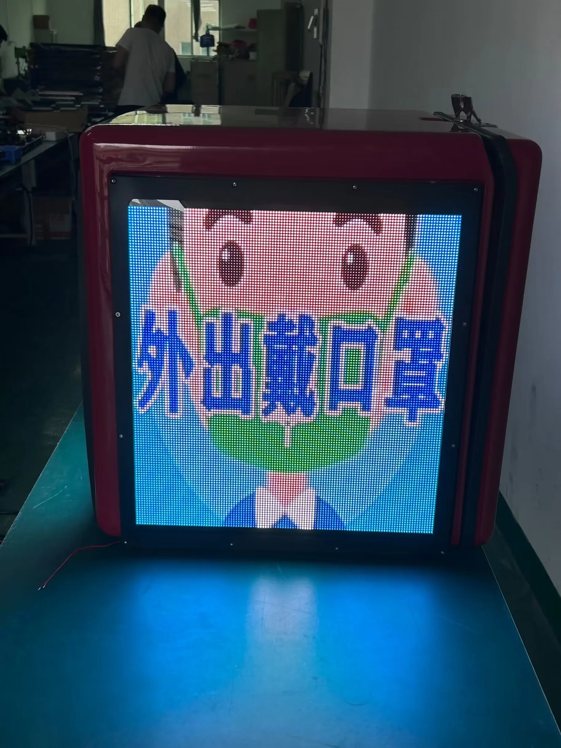 Customized Indoor Advertising Led Movie Posters Light Box Magnetic ...