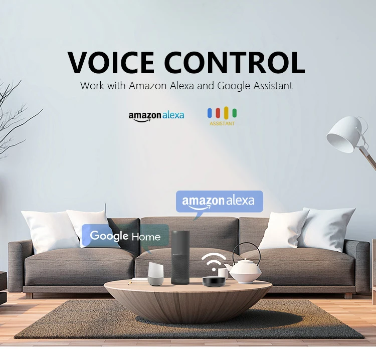 Smart Home System Automation Hub RCL Voice Control TV Remote