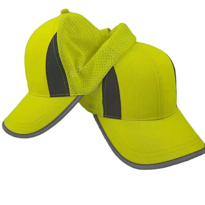 Customizable Logo Reflective Fluorescent Hat Outdoor Sunshade Baseball ...