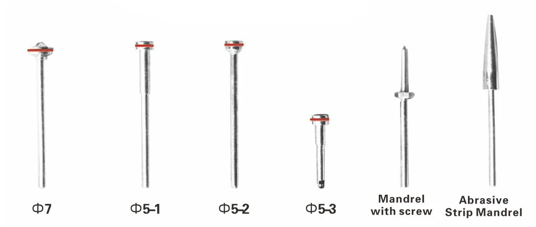 2.35mm Shank Diamond Grinding Polishing Disc Mandrel for Dental ...
