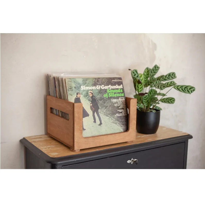 Personalized Vinyl Record Storage Box Vinyl Record Flip Rack A ...
