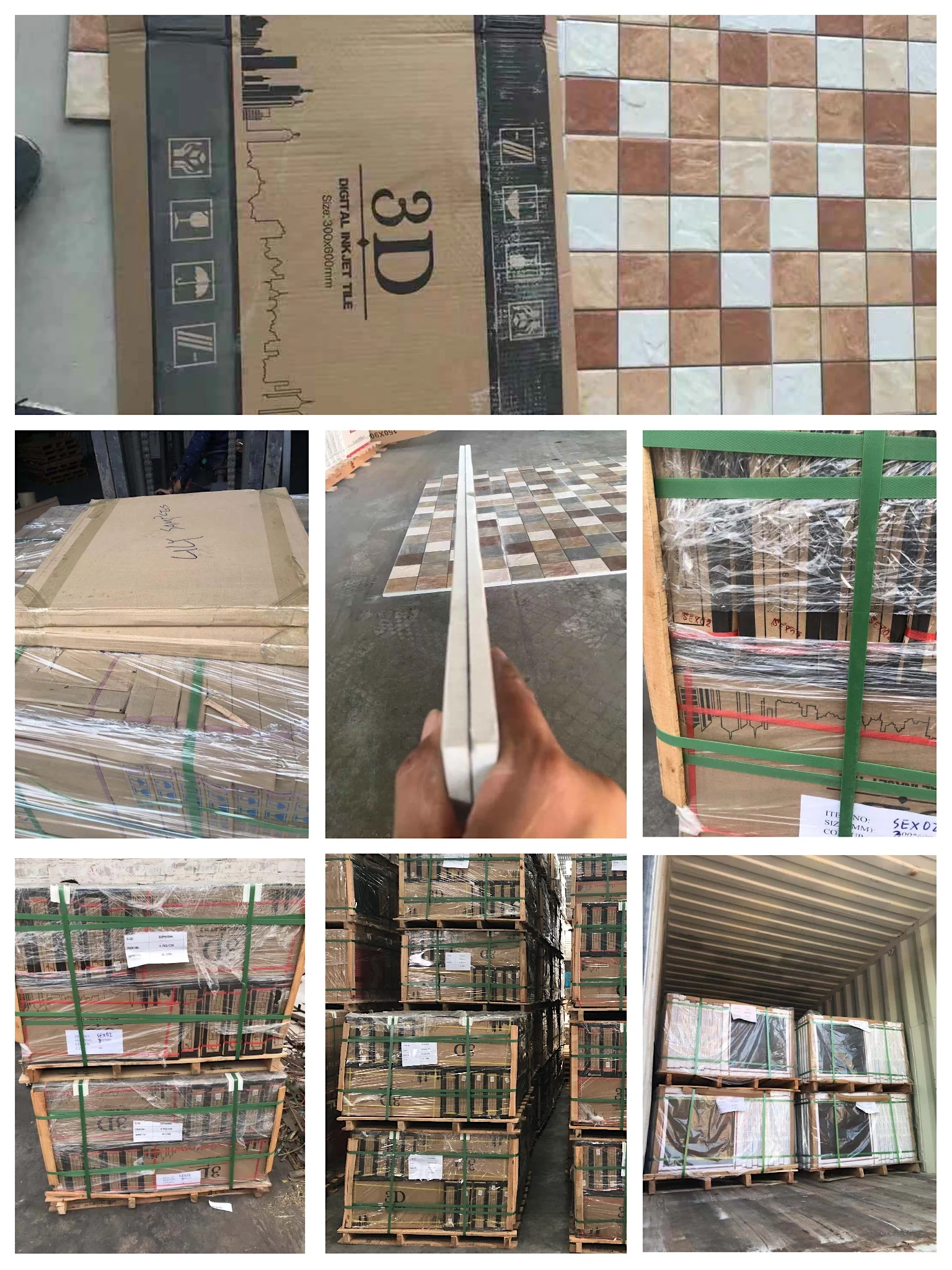 Outdoor Ceramic Front House Ceramic Tiles Exterior Walls Blue - Buy ...