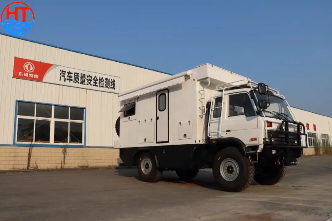 Dongfeng 4*4 Rough Terrain Rv Car Mines Exploration Motorhome ...