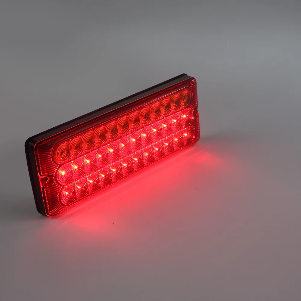 12v 24v Rectangle Led Trailer Light Turn Indicator Stop Tail Reverse ...