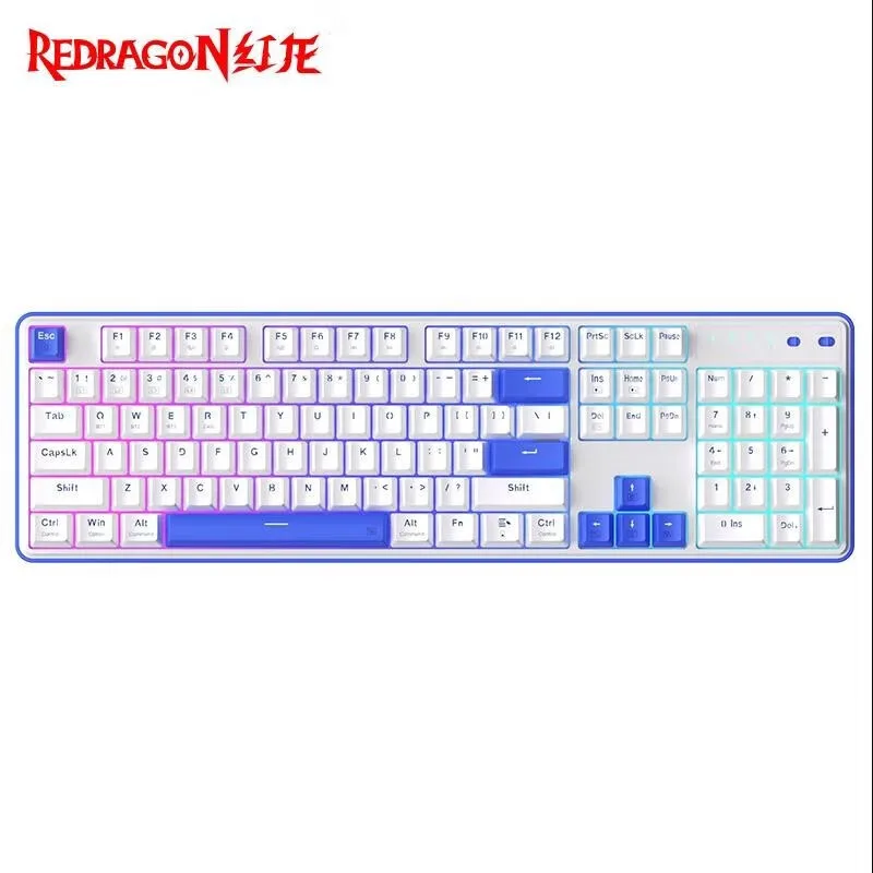 Redragon Ks104-b 104 Keys Led Backlight104keys Wired Mechanical Gaming ...