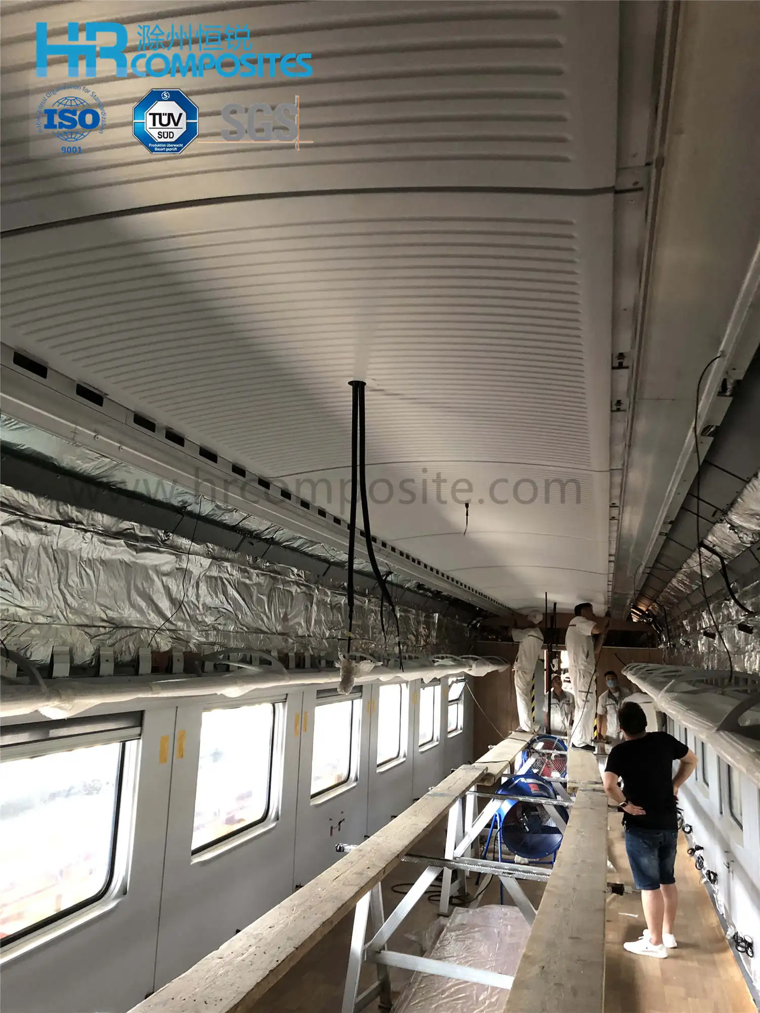 Emu Train Frp Parts Fiberglass Side Panel Railway Interior Parts - Buy ...