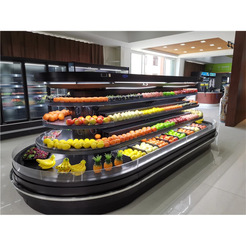 Arc Commercial Island Display Chiller for Fruit - 330L-1320L