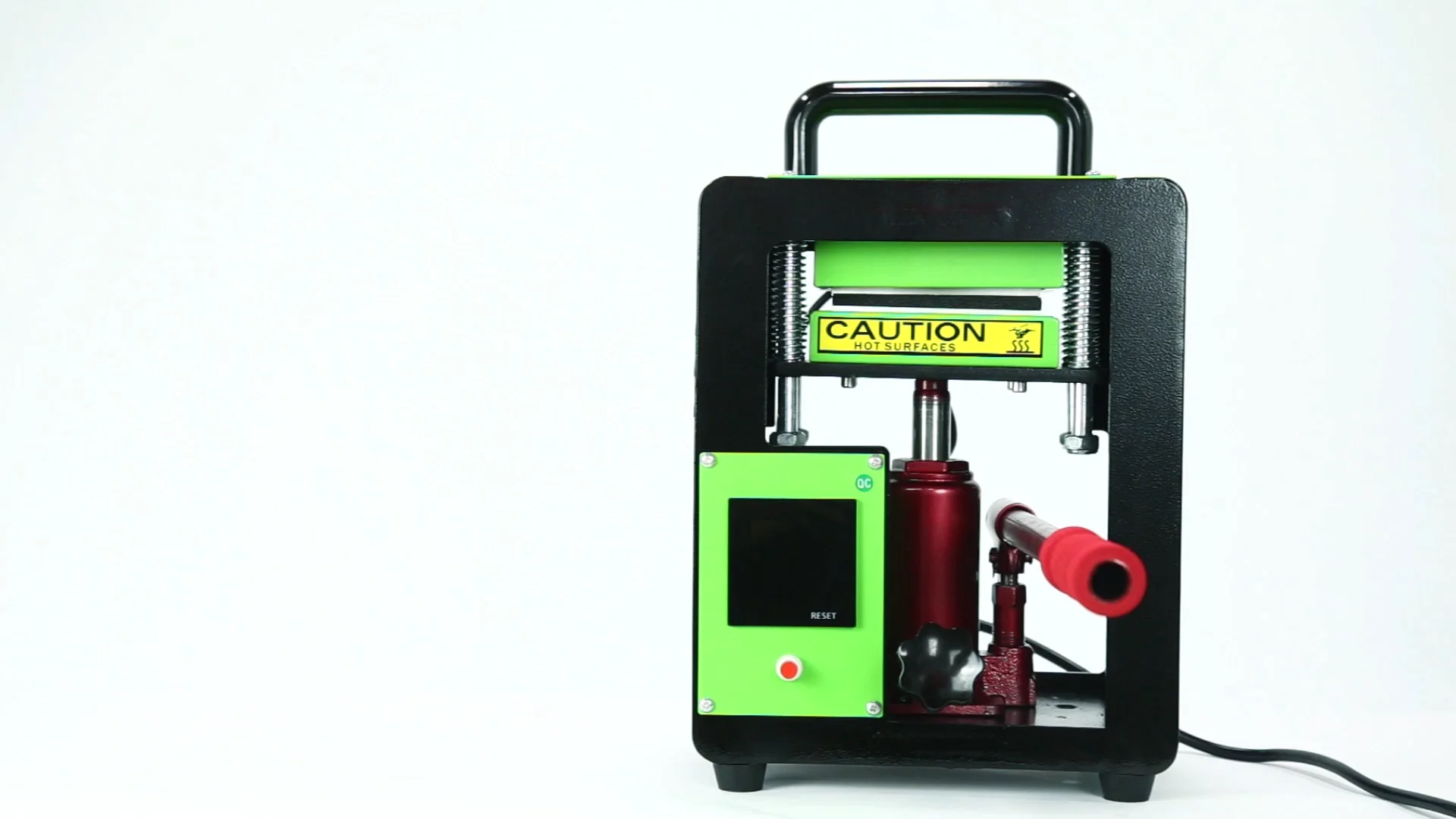 Professional 5 Tons Mini Hot Manual Press Dual Heat With Ce Certificate ...