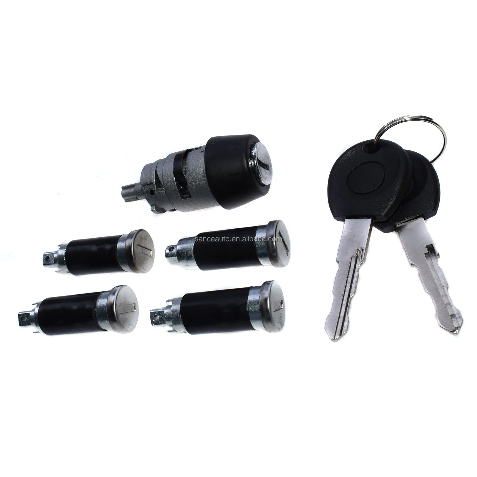 New Ignition Switch Lock And Door Lock Set For Vw Transporter Mk4 T4 ...
