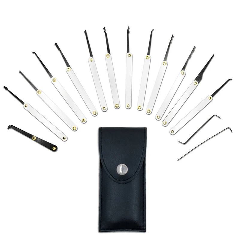 Opening Door 12pcs Lock Pick Set Locksmith Tools Locksmith Supplies ...
