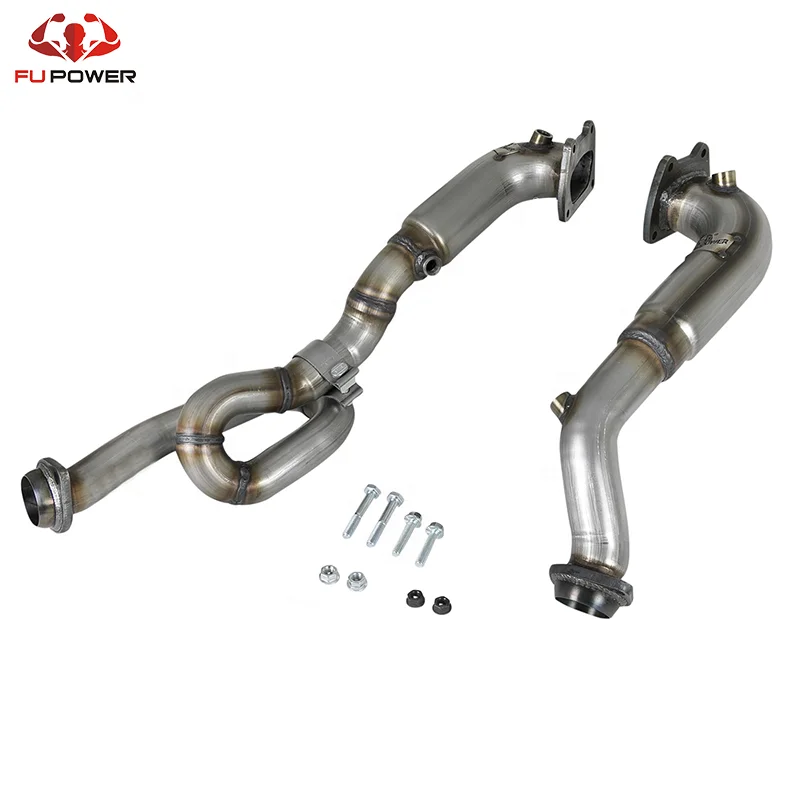 Stainless Steel down Pipe for Jeep Wrangler (JL) & Gladiator (JT) V6-3 ...