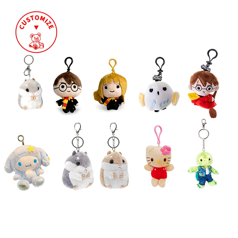 Tuge Custom Mini Plush Keychain Plushies for Soft Mascot