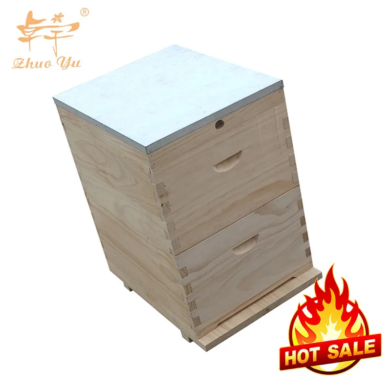 2020 Factory Directly 2 To 10 Layers Oem Pine Red Cedar Wooden Bee Hive ...