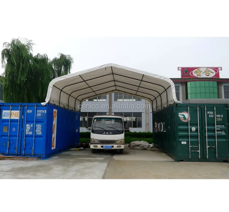 Shipping Container Top Mounted Shelter , Container Mounted Canopy ...