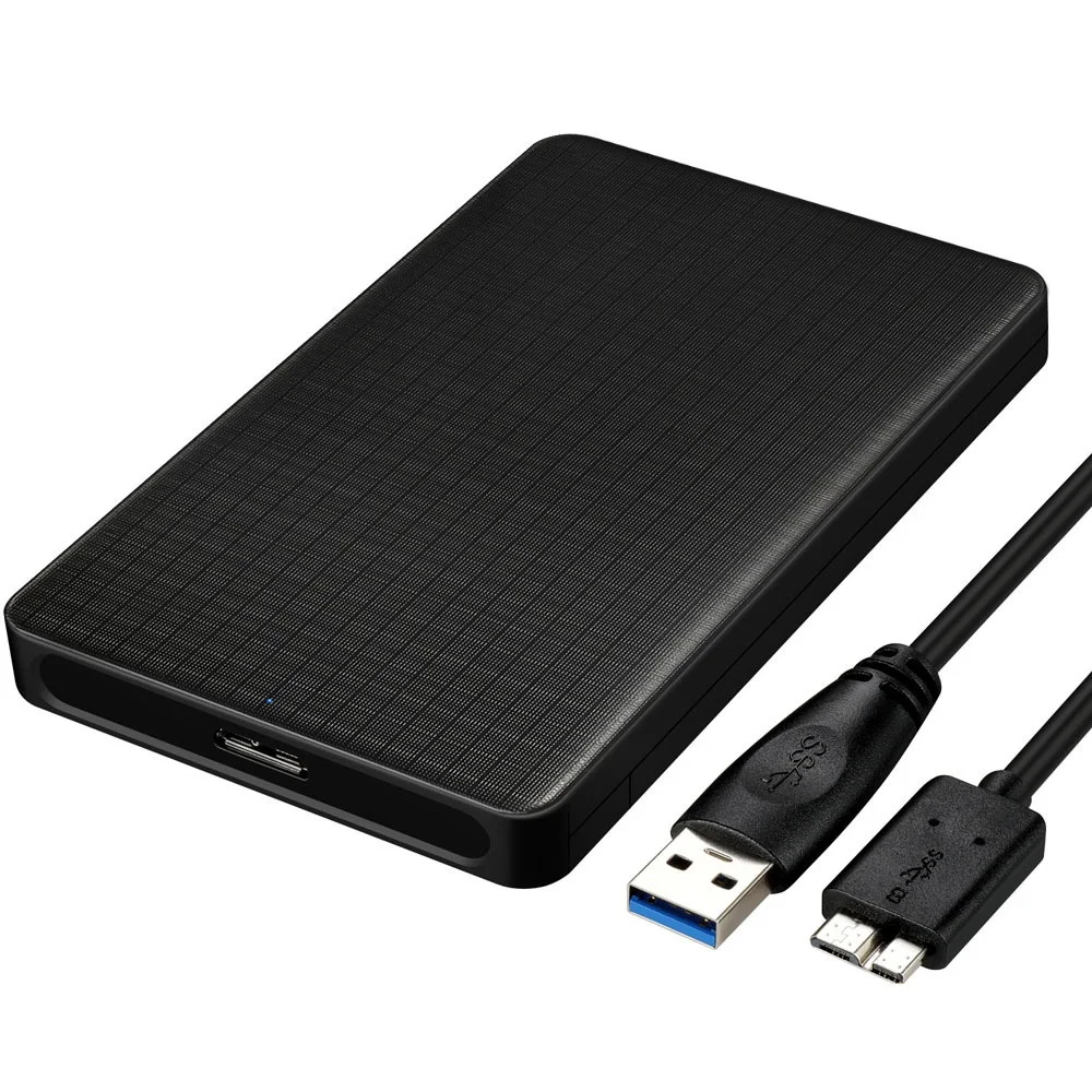 2.5inch SATA Hard Drive Enclosure with USB 3.0 External SSD Sliding ...