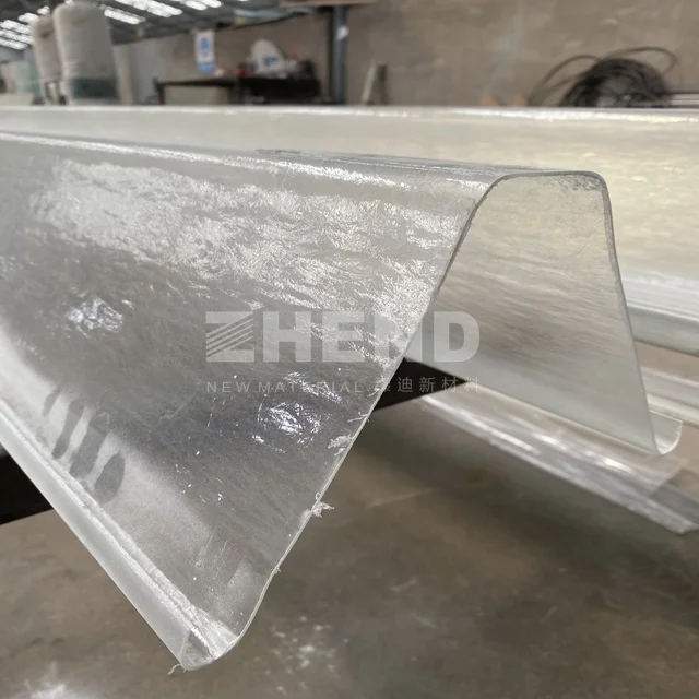 Transparent Gfrp Gutter Rain Drainage Water Channel For Farms - Buy ...