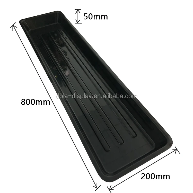 Supermarket Recyclable Fresh Butchery Thermoformed PP Plastic Black ...