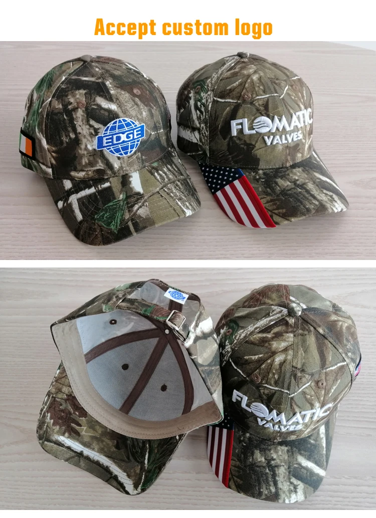 High Quality American Flag Tactical Realtree Camo Baseball Cap Trump ...