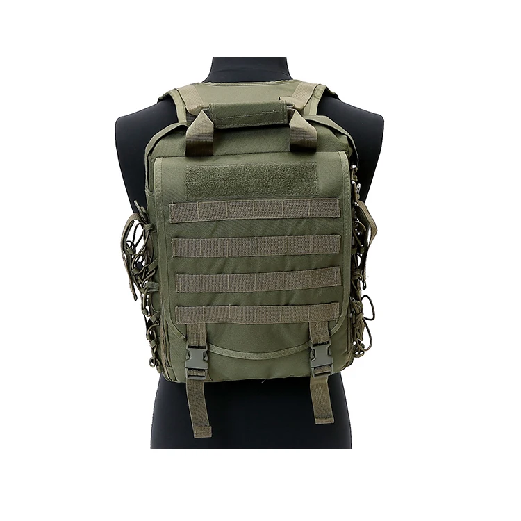 Outdoor Waterproof Backpack Molle Tactical Laptop Sling Backpack Black ...