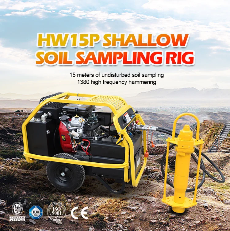 Core Sampling Drilling Rig /soil Rock Sampling Backpack Drill Machine ...