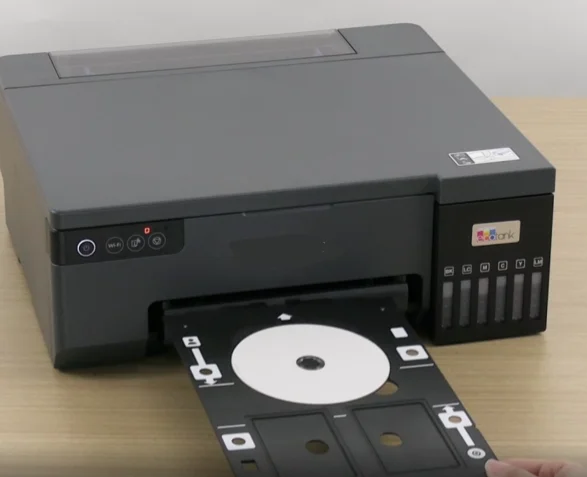 6 Color XP600 A4 Inkjet Printer for PVC ID Cards & Sublimation, 1200 ...