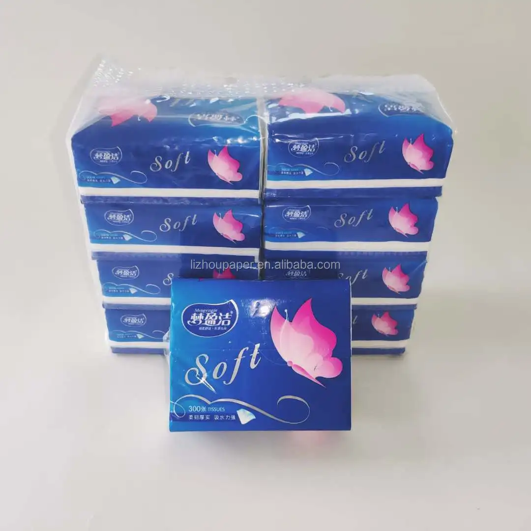 Soft Pack Facial Tissue - Eco-Friendly & Customizable