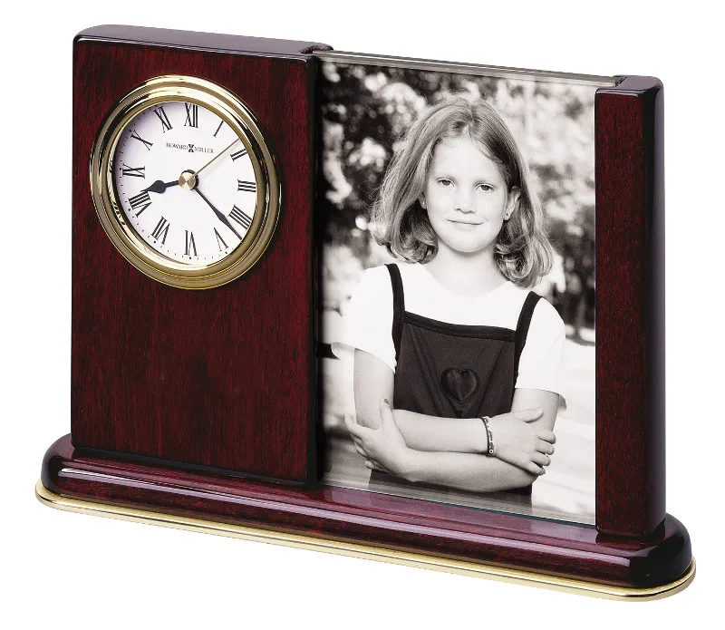 Desk Clock with Glass Photo Frame| Alibaba.com