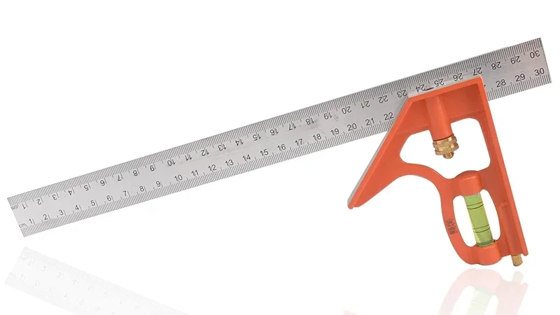 Combination Try Square Ruler 300mm Universal Angle Turner Stainless ...