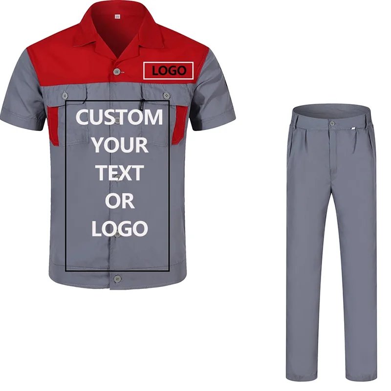 Industrial Mechanical Engineering Workwear Oem 35%cotton 65%polyester ...