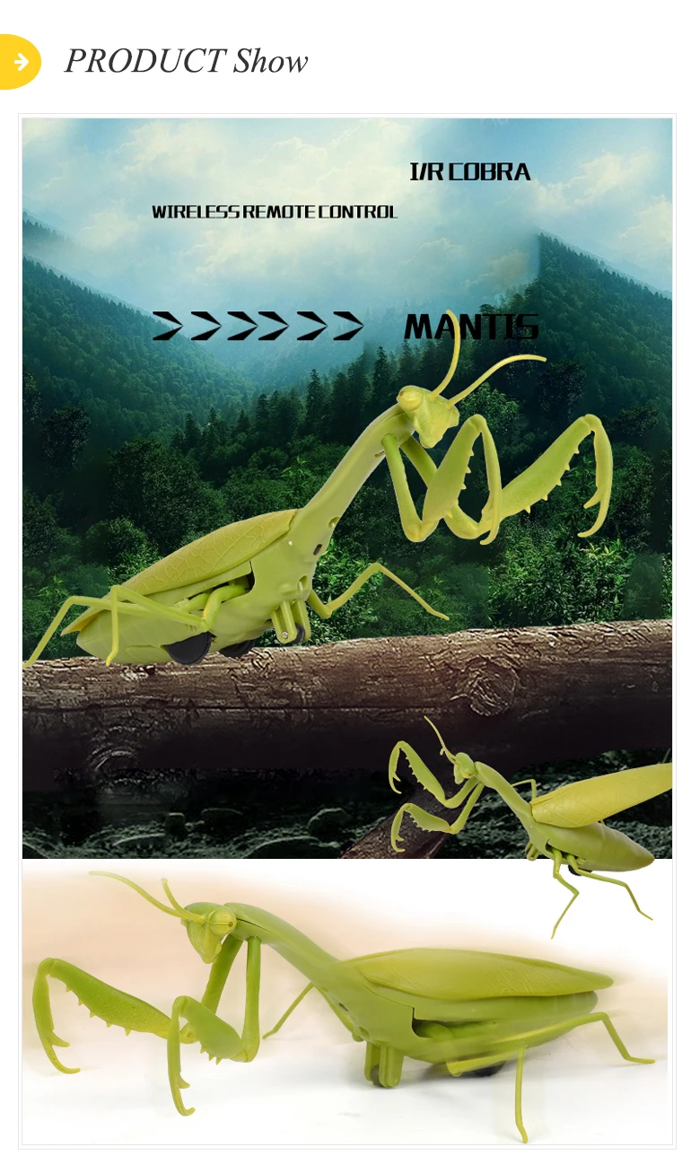 Running mantis juguete realista plástico infrarrojos rc animal| Alibaba.com