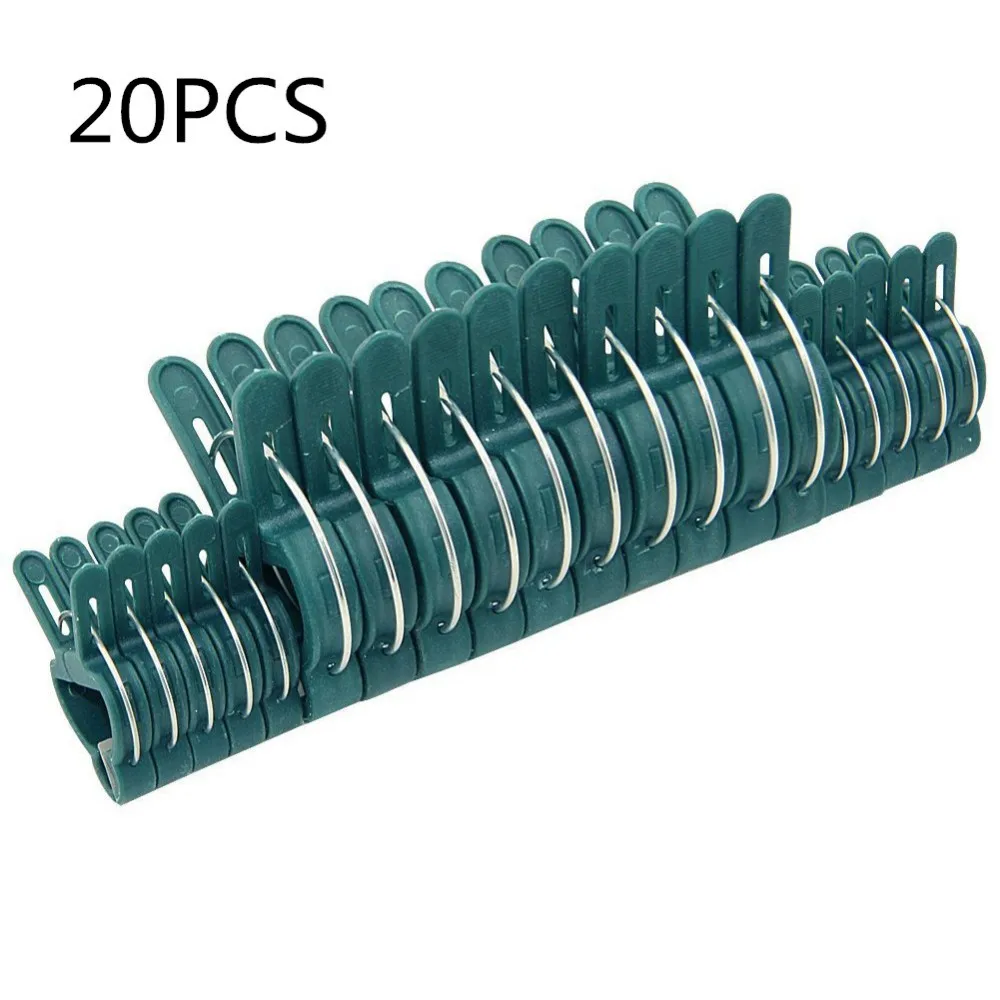 Greenhouse Hydroponics Green Color Garden Plastic Clip/ Plant Support ...