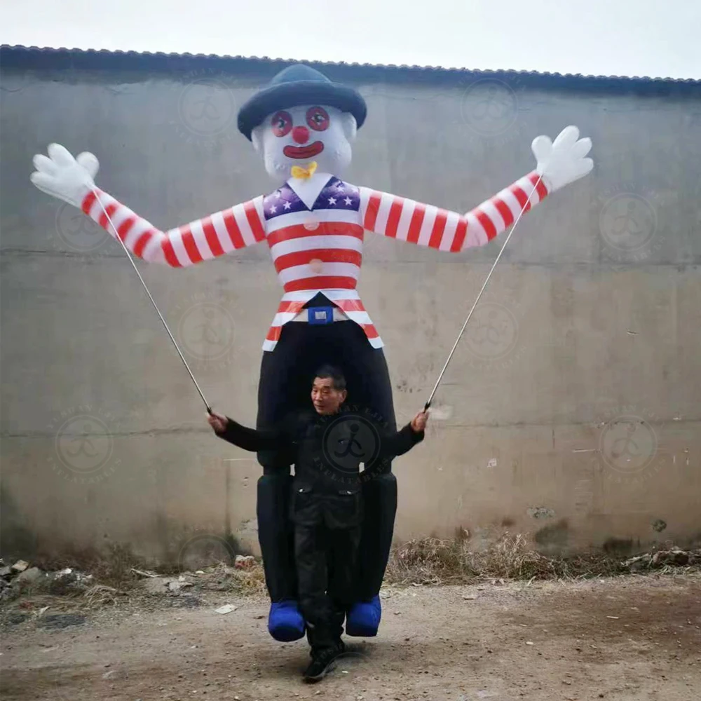 3.5m Giant Inflatable Clown Costume for Adult Performance