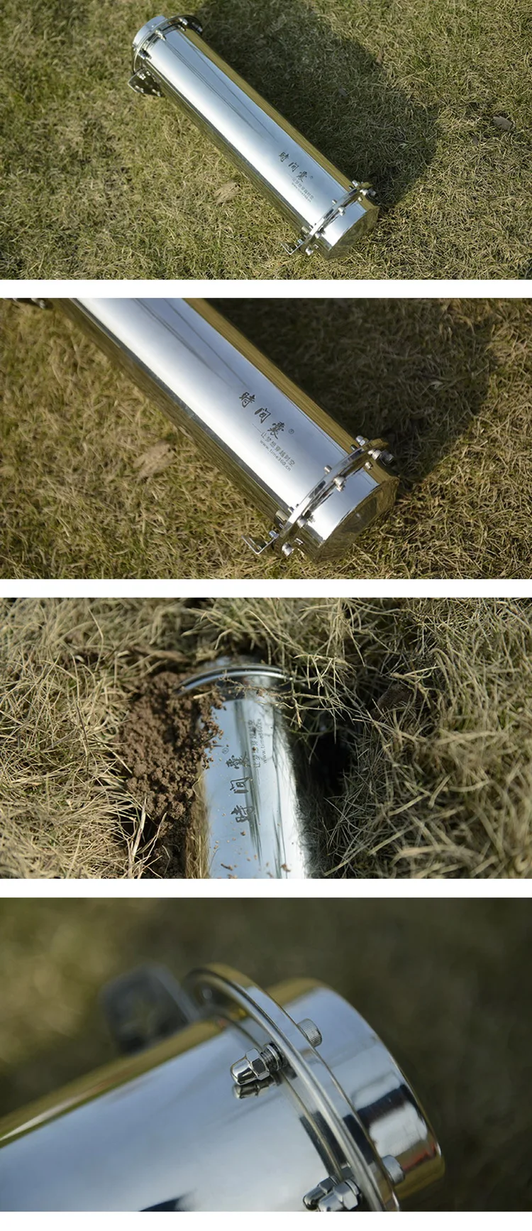 High Quality Deep Drawn Stainless Steel 10X26 Time Capsule with Emery ...