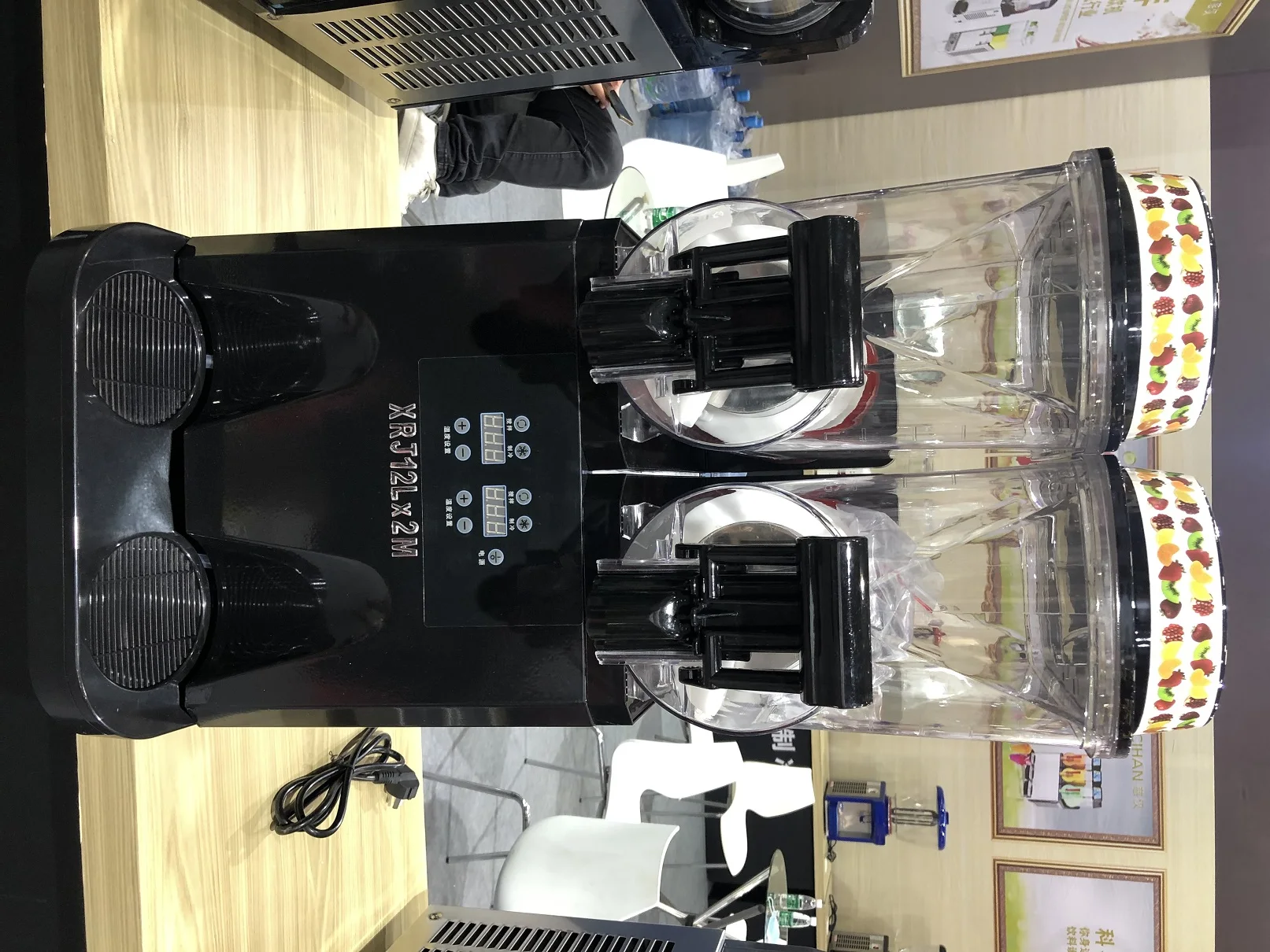 12l*2 2tank Led Display Slush Machine Commercial - Buy Commercial Slush Machine For Sale,Cheap ...