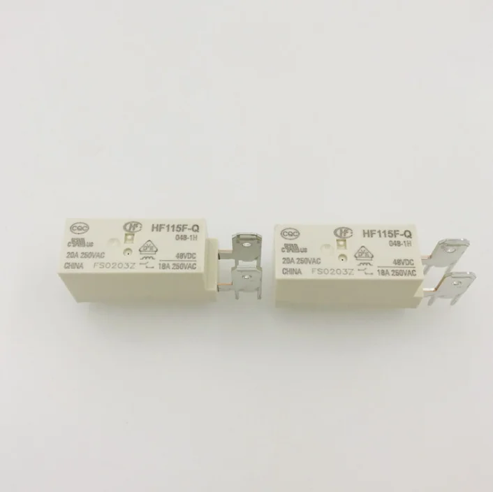 100% Original New HONGFA HF115F-Q Power Relay - 20A, 48VDC